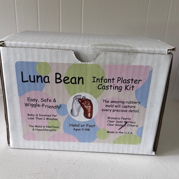 luna bean | Other | Infant Plaster Casting Kit Multicolor | Poshmark